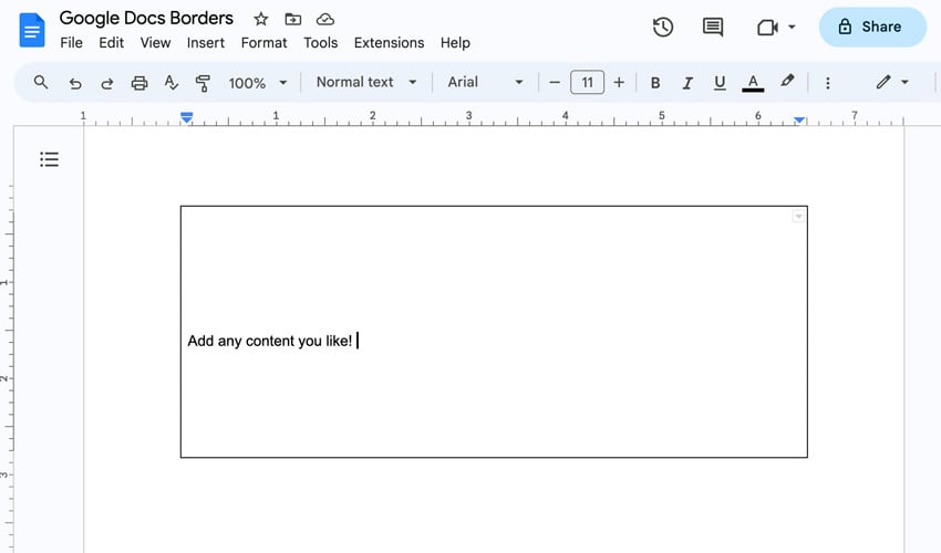 How to Add Page Borders in Google Docs Quickly | Envato Tuts+