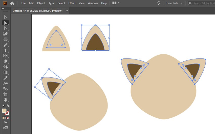 How to Create a Set of Flat Animal Icons in Adobe Illustrator: Video ...