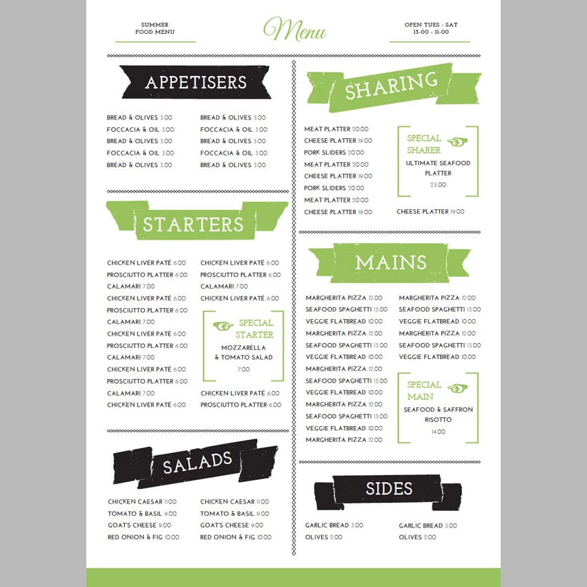 How to Create a Tasty, Trendy Menu Card in Adobe InDesign | Envato Tuts+