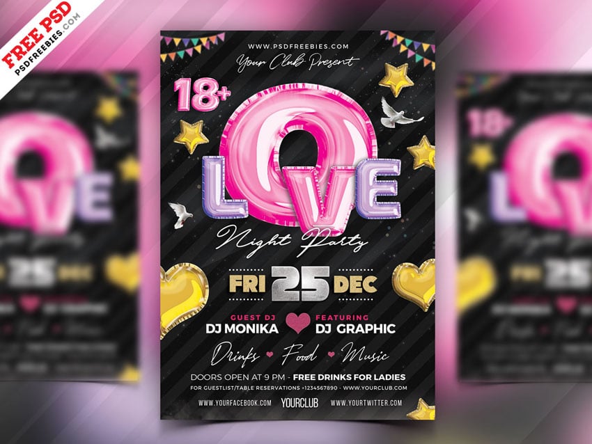 20 Best Free Event and Party Flyer Templates | Envato Tuts+