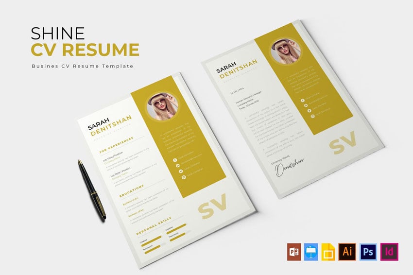 Best InDesign Resume Templates | Envato Tuts+