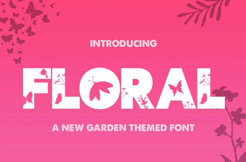 Best Flower Fonts (Must Have Floral Fonts for Spring) | Envato Tuts+