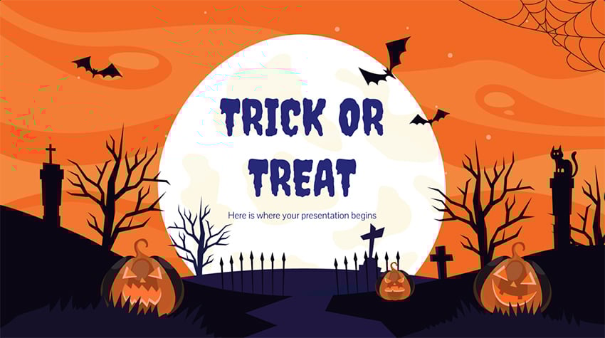 25 Best Free Halloween PowerPoint Template Slides & Background Designs 2022