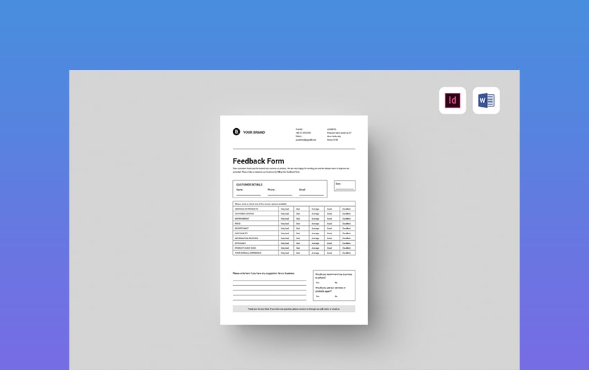 20 Best Free Employee Evaluation Form Templates in Word 2023