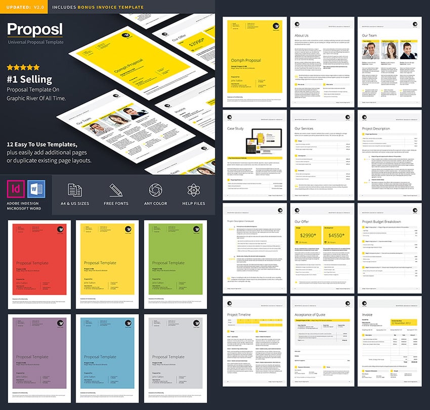 15 Template Proposal Bisnis Terbaik: untuk Proyek Klien Baru | Envato Tuts+