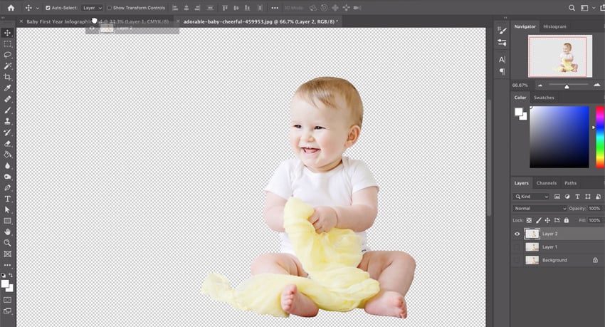 How to Create a Baby's First Year Infographic in Photoshop | Envato Tuts+