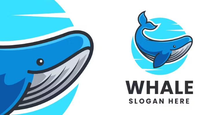 41 Best Whale Logo Designs (Perfect for Your Brand) | Envato Tuts+