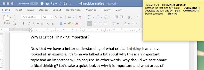 30+ Best Microsoft Word Keyboard Shortcuts to Quickly Work in Docs ...