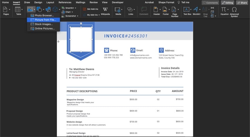 How to Quickly Create a Fillable Form in Microsoft Word (+ Video ...