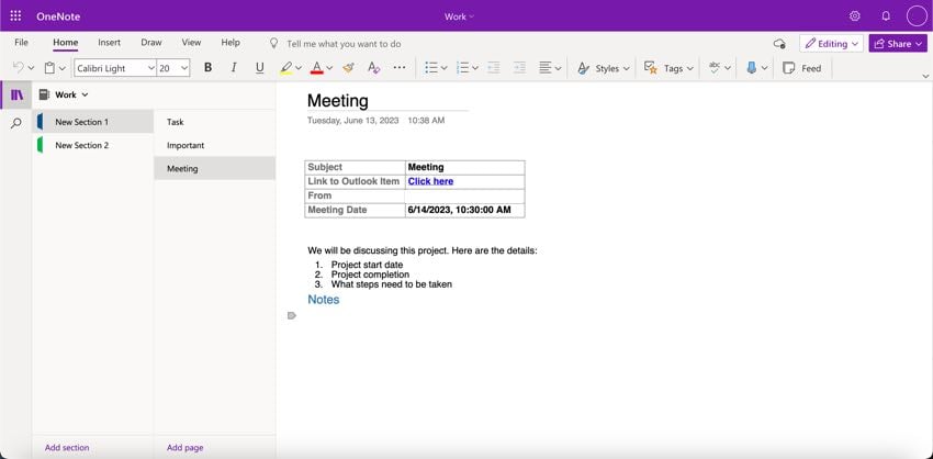 How to Use OneNote With Your Outlook Calendar - by Freelance Switch