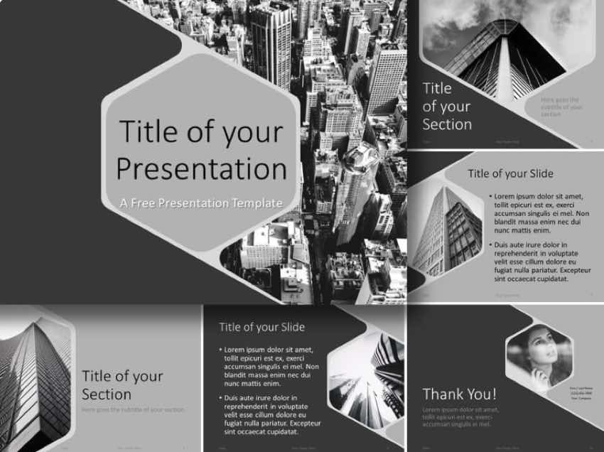 20 Best Free Black and White Google Slides Themes for 2023