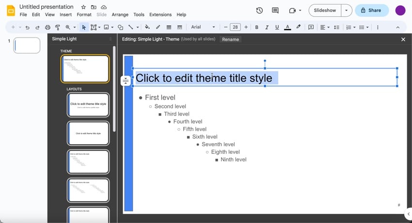 How to Make Your Own Google Slides Presentation Template in 2025 ...