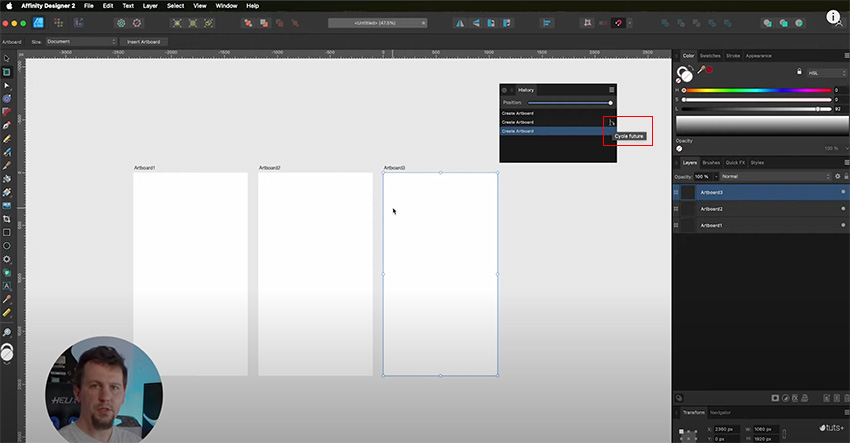 How to Create an Artboard in Affinity Designer | Envato Tuts+