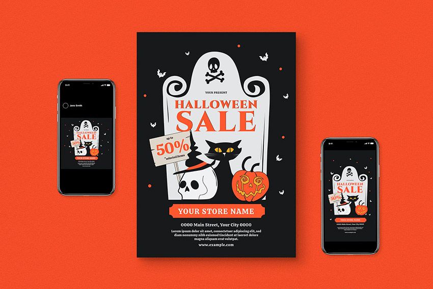 80+ Awesome Halloween Invitations and Flyers for 2021 | Envato Tuts+
