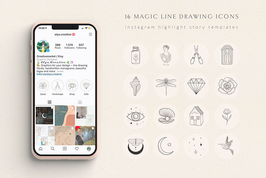 Best Instagram Highlight Templates for Story Covers | Envato Tuts+