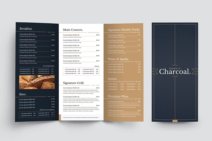 30+ Best Tri-Fold Menu Templates (PSD, InDesign and More) | Envato Tuts+