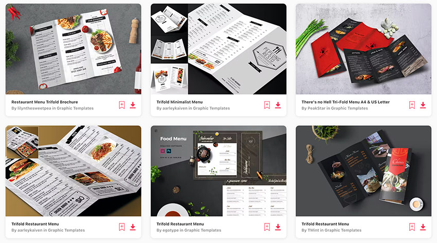 30+ Best Tri-Fold Menu Templates (PSD, InDesign and More) | Envato Tuts+
