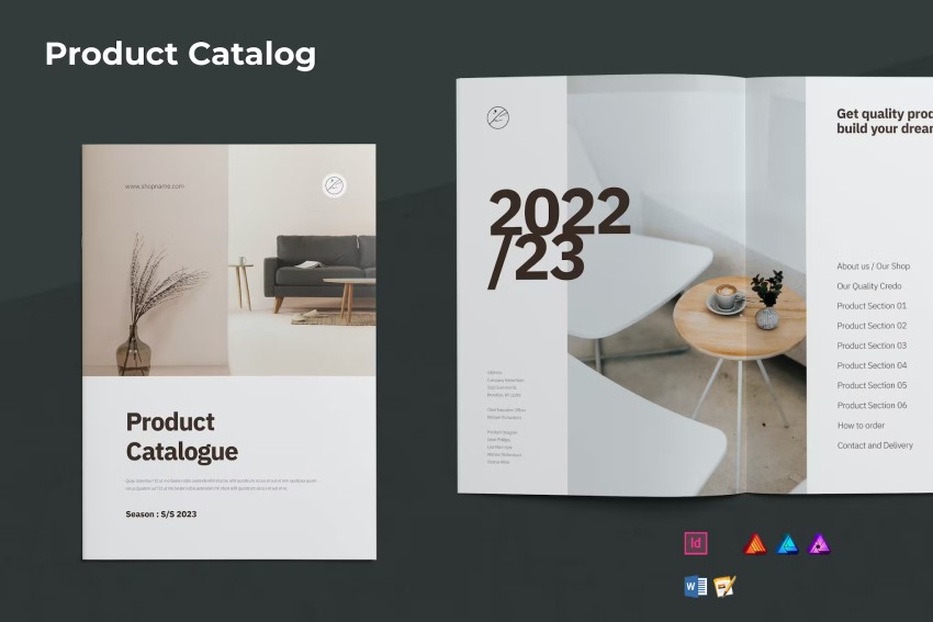 25+ Best Product & Item Catalog Template Designs (InDesign & Word 2025 ...
