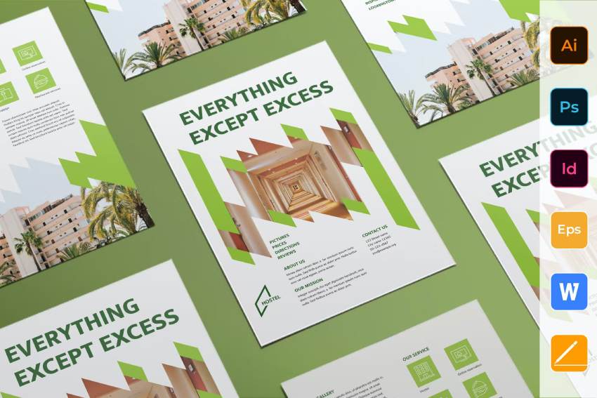 20 Free Adobe InDesign Flyer Template Design Ideas for 2025 | Envato Tuts+
