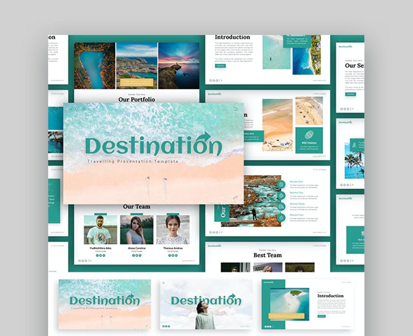 22+ Plantillas de PowerPoint GRATIS para Viajes y Turismo en 2022 ...