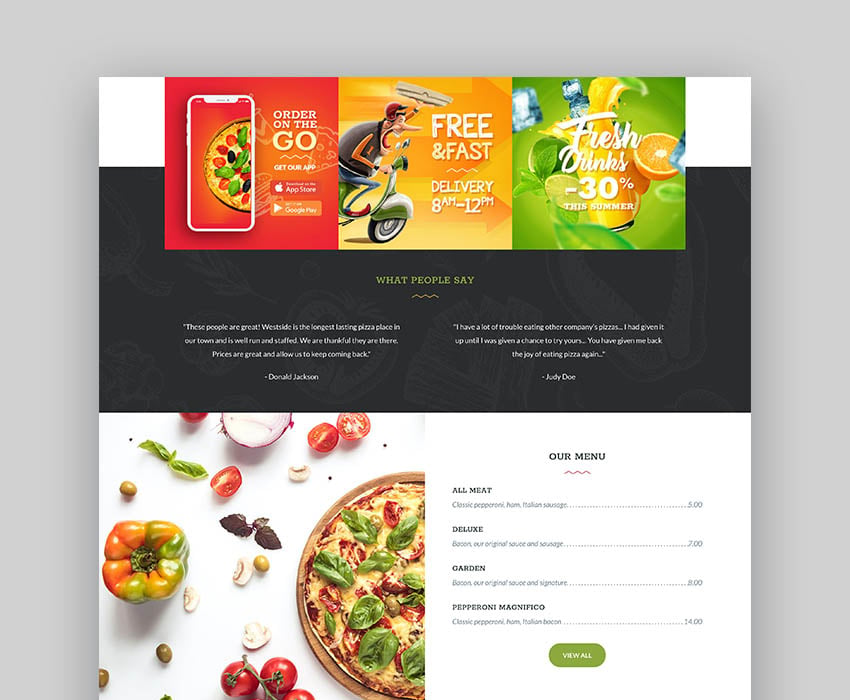30 Best Food Delivery WordPress Themes for 2025 | Envato Tuts+