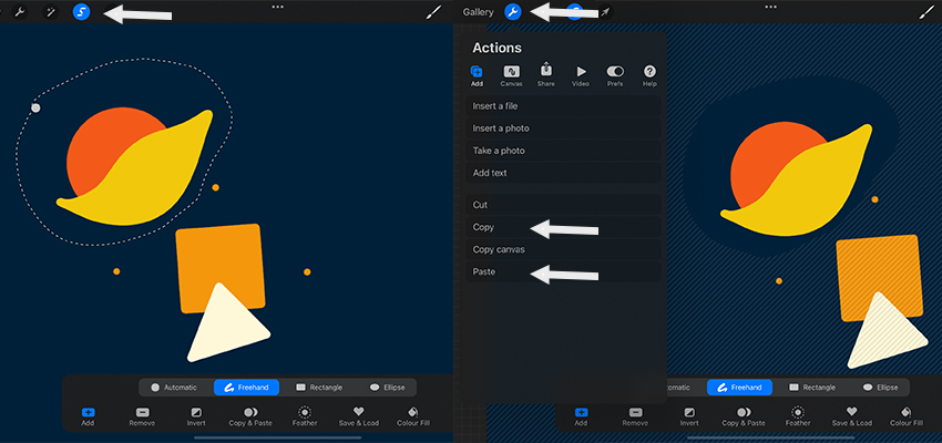 How to Copy and Paste in Procreate | Envato Tuts+