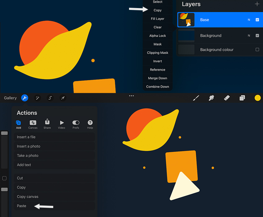 How to Copy and Paste in Procreate | Envato Tuts+