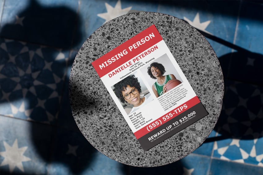 How to Make a Missing Person Flyer (Free Template Download) | Envato Tuts+