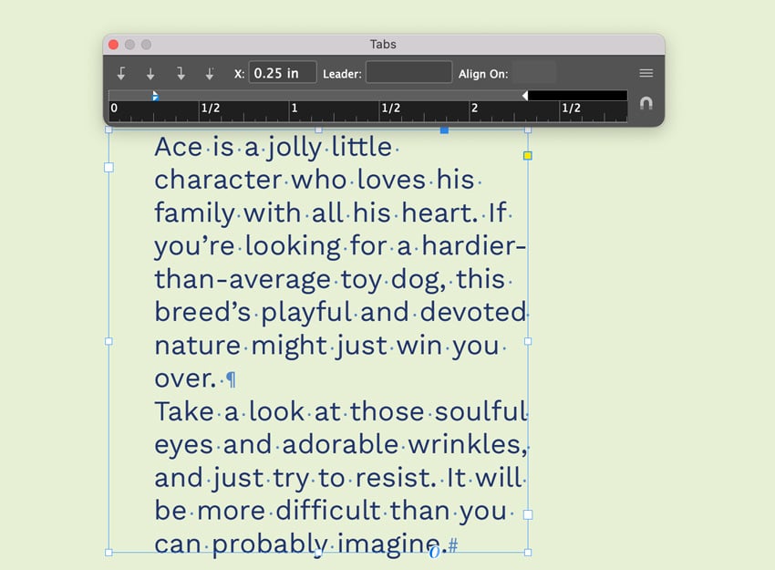 How to Use Tabs in InDesign | Envato Tuts+