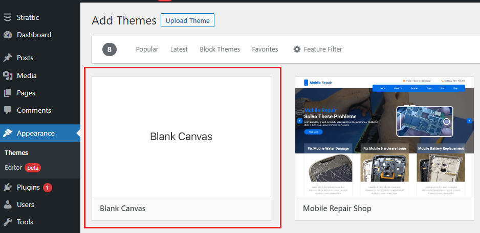 How to Start With a Blank Design in WordPress | Envato Tuts+