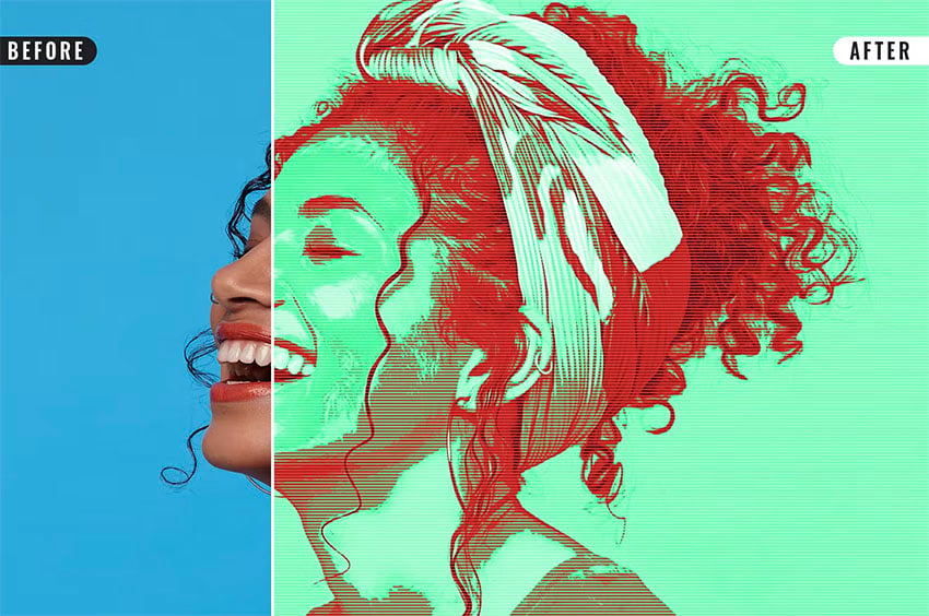 24 Best Photo Art Effects in Photoshop (Artistic PSD Actions) | Envato ...