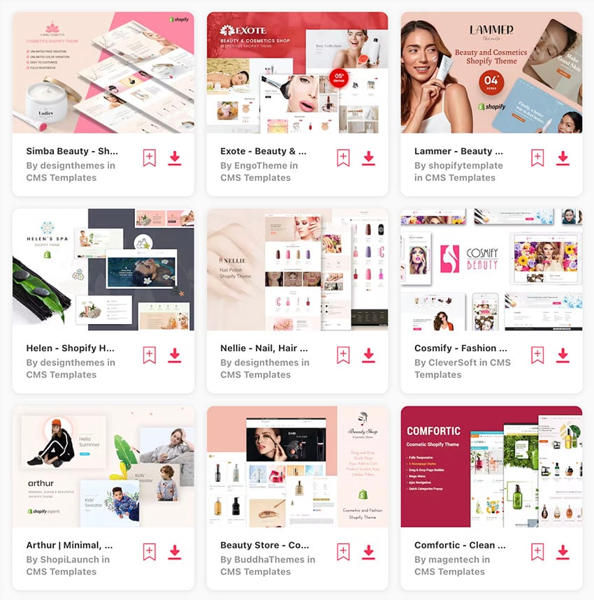 25+ Best Free and Premium Shopify Themes for Beauty and Cosmetics ...