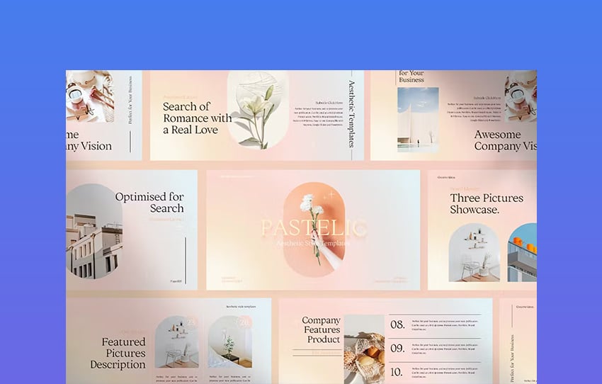 25 Best Free Templates for PPT in Aesthetic Pastel Colors (2022 ...