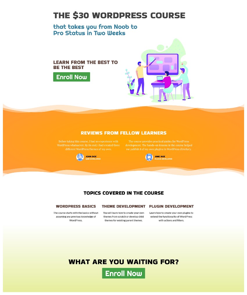 How to Create an Elementor Landing Page for Free - iDevie