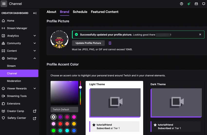 How to Customize Your Twitch Channel | Envato Tuts+