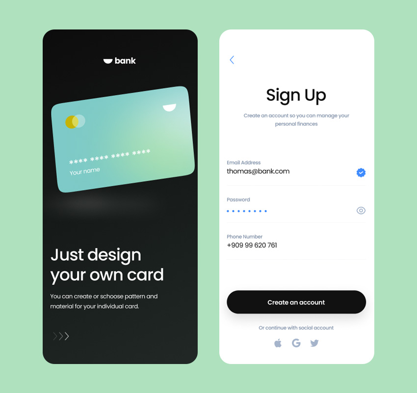 Free Figma UI Kit: Personal Banking App | Envato Tuts+