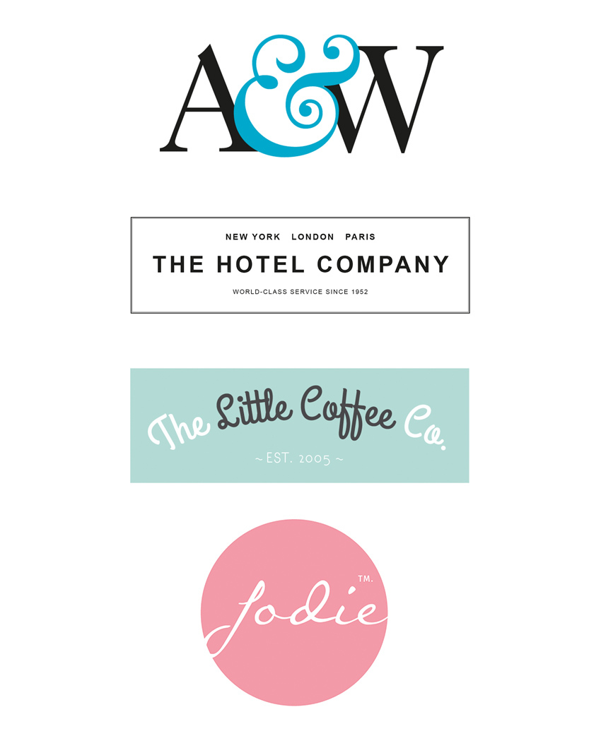 Typography in Action: Design Simple & Effective Type Logos | Envato Tuts+
