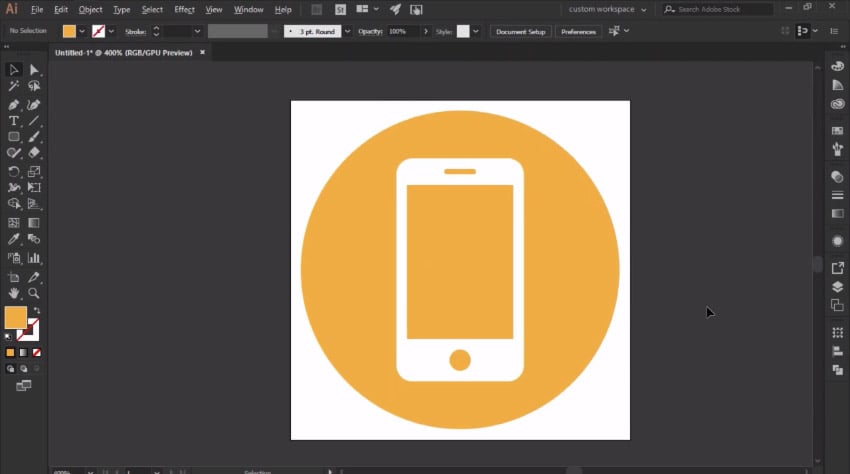 Illustrator in 60 Seconds: How to Create a Phone Icon | Envato Tuts+