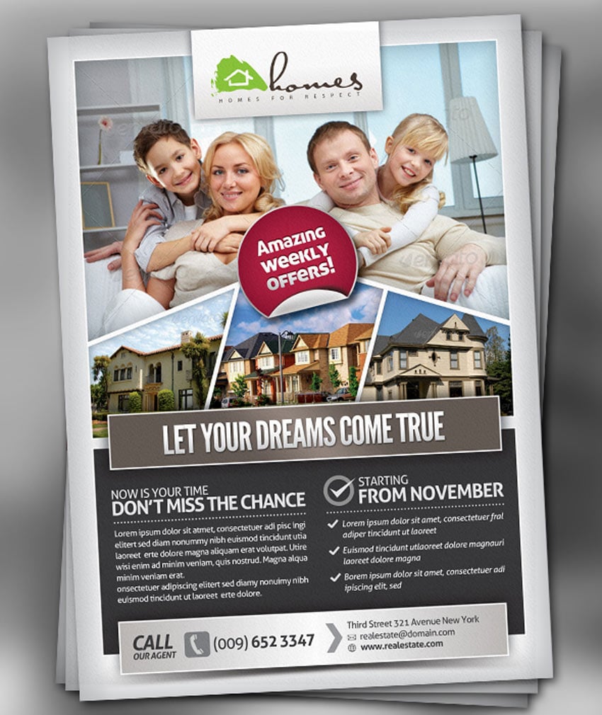 40 Template Flyer Real Estate Profesional