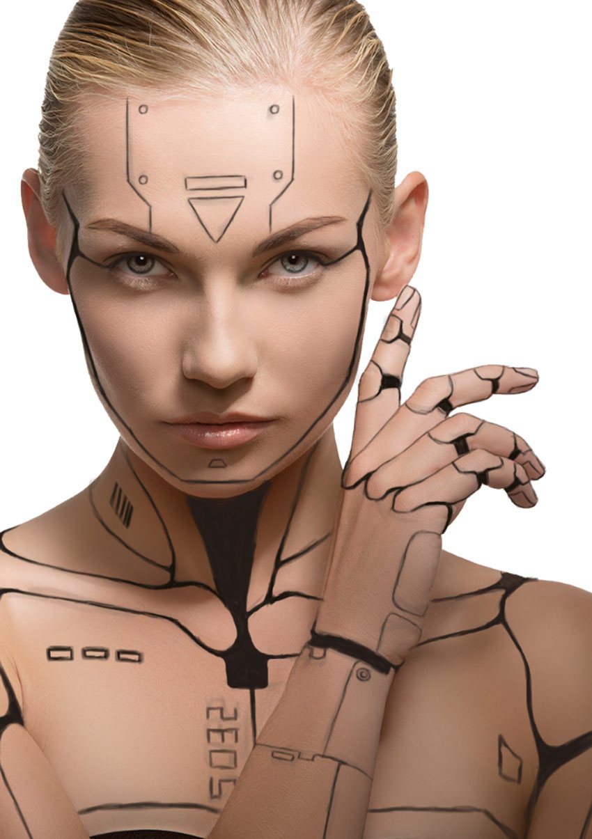 How to Create a Human Cyborg Photo Manipulation in Adobe Photoshop