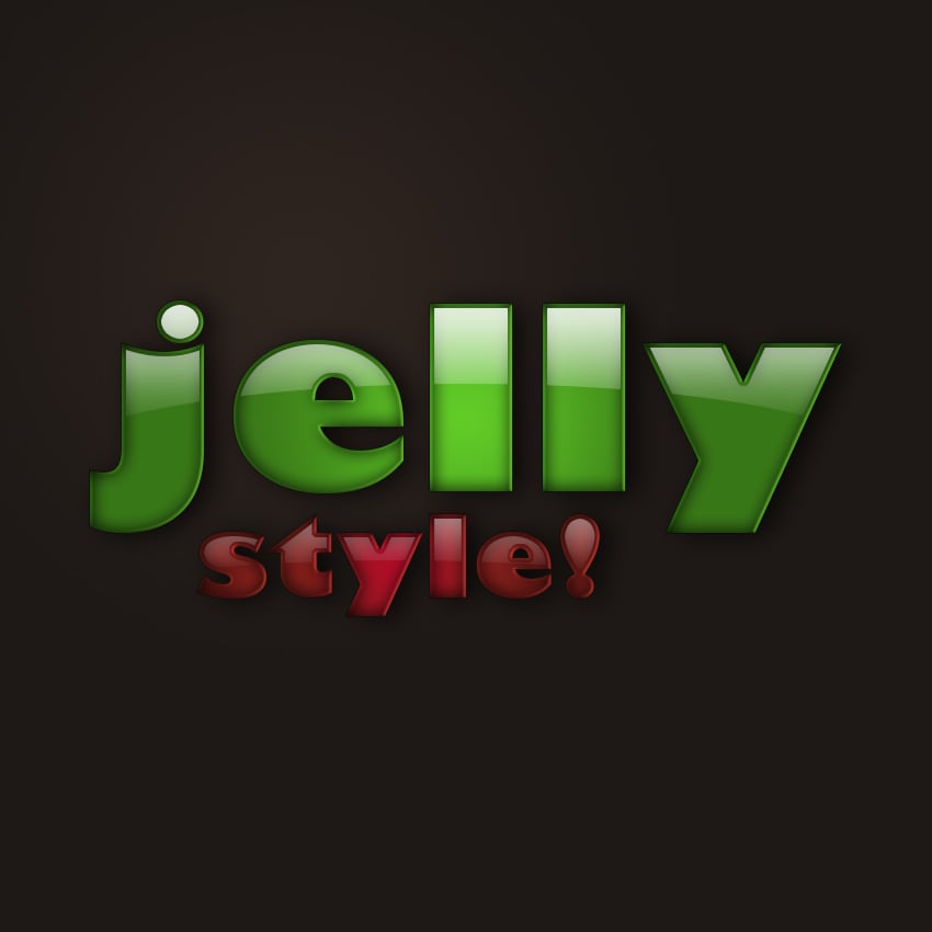 How to Create Plastic Jelly Styles in Adobe Photoshop: 10th Anniversary ...