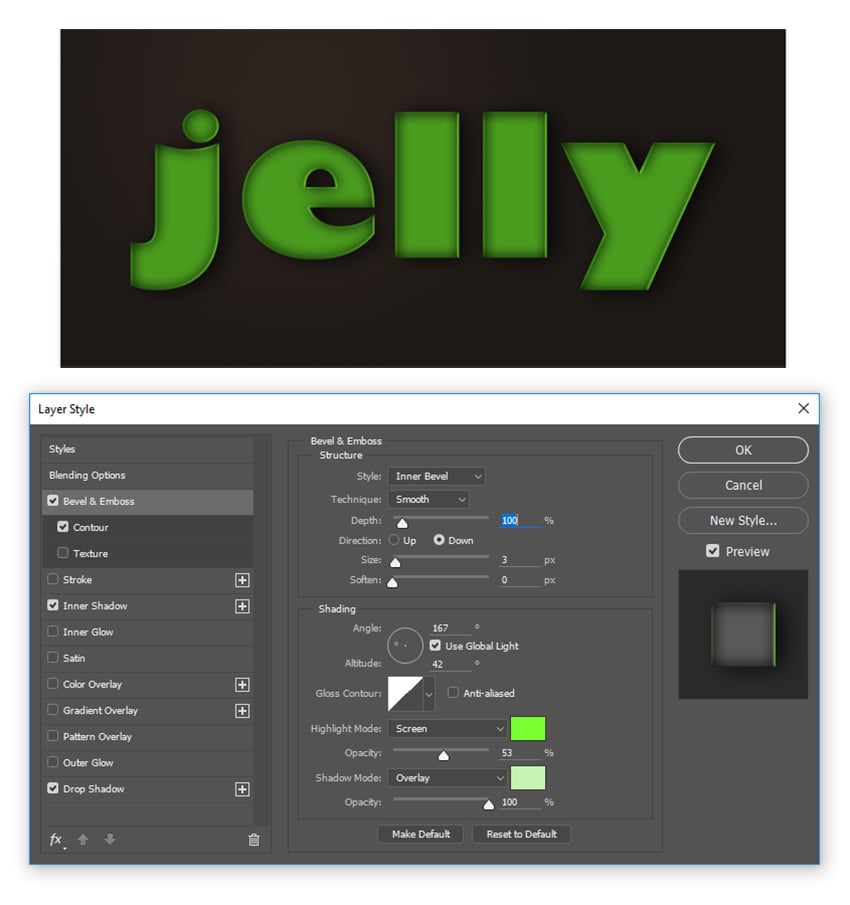 How to Create Plastic Jelly Styles in Adobe Photoshop: 10th Anniversary ...