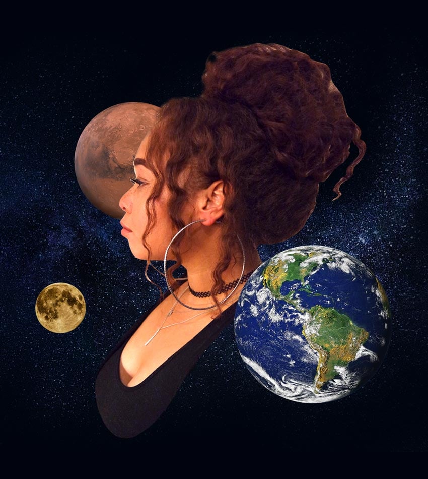 How to Create a Galaxy-Inspired Self-Portrait Photo Manipulation in ...