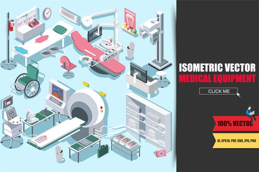 49 Iconos y Vectores Isométricas Increíbles | Envato Tuts+