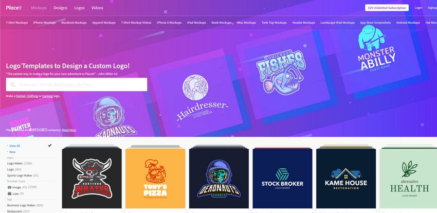 Cool Logo Maker: 17 Minimalist Logo Designs to Customize (2020 ...