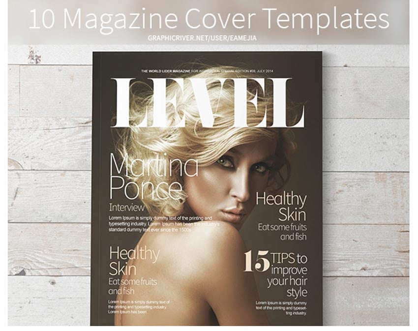 28 Best Magazine Cover Templates (InDesign & Photoshop PSD)