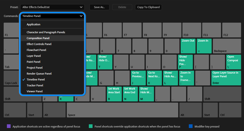 After Effects keyboard shortcuts: Cheat sheet for animators | Envato Tuts+