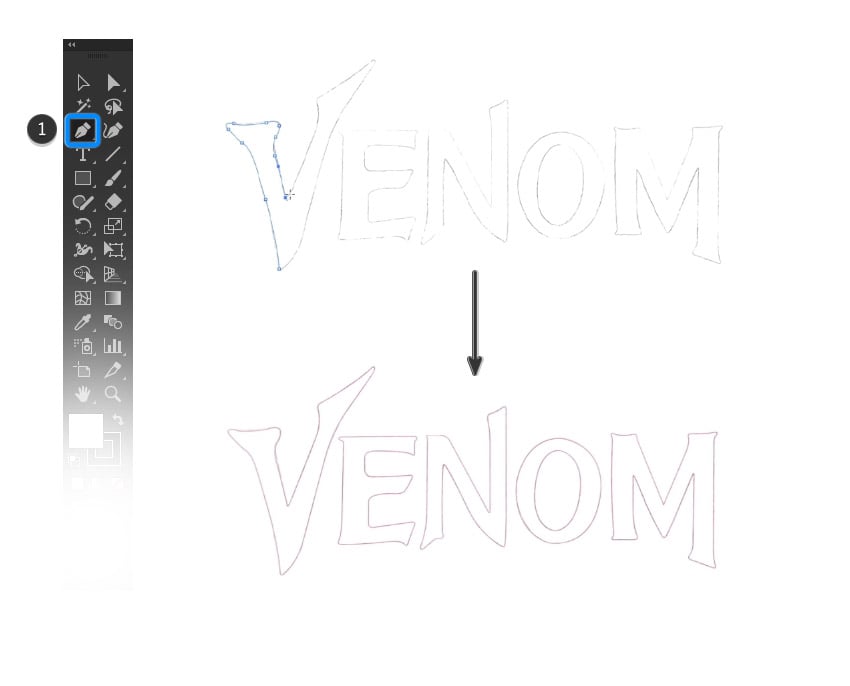 How to Create a Venom Logo in Adobe Illustrator | Envato Tuts+
