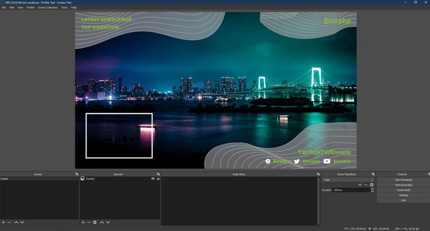 How to Add Graphics and Overlays to Live Video With Open Broadcaster ...