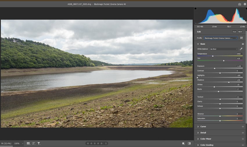 How to Create a Colour Grade for Film Stills in Adobe Camera Raw, and ...